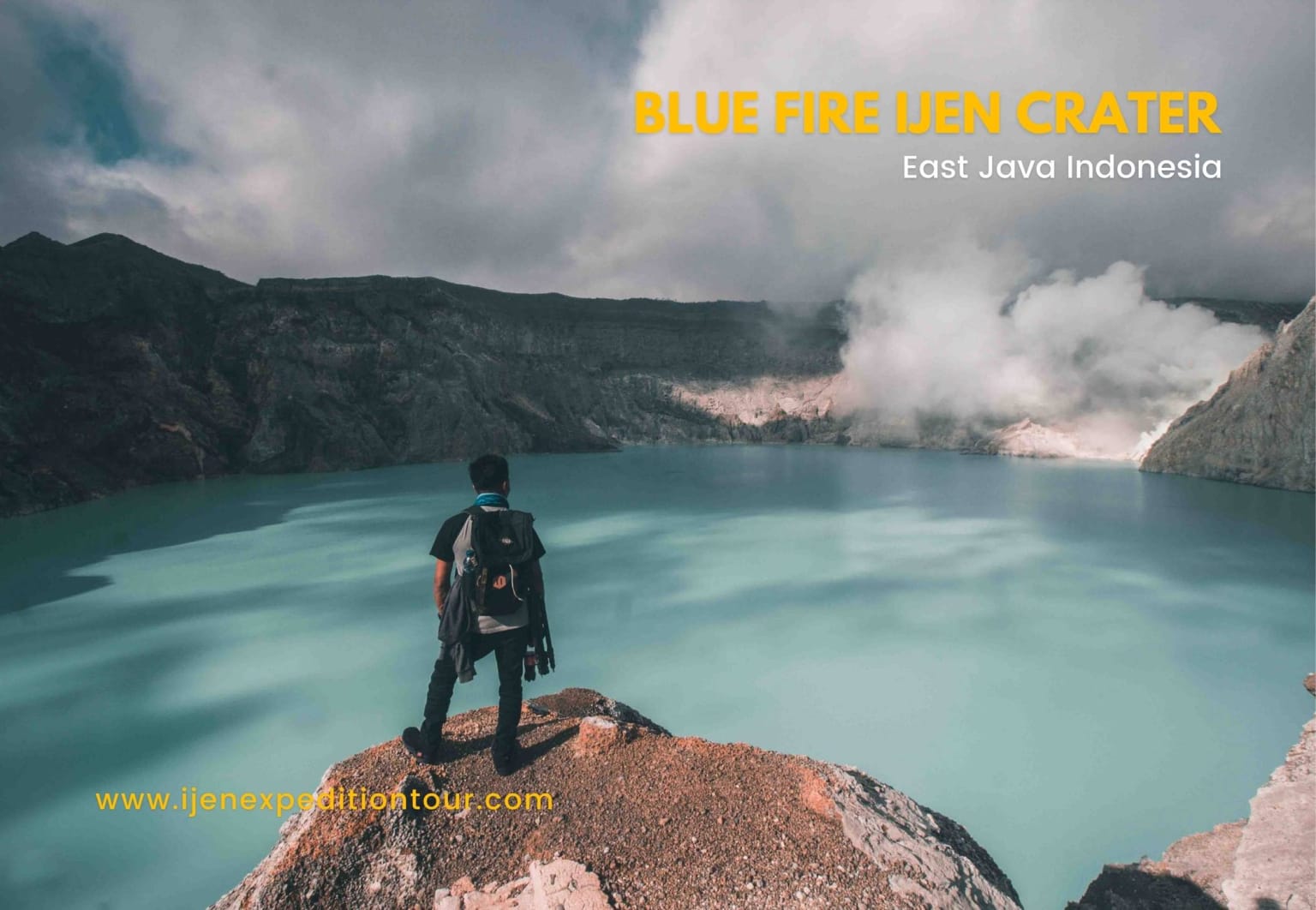 Ijen Crater: The World’s Largest Acid Lake and Blue Fire